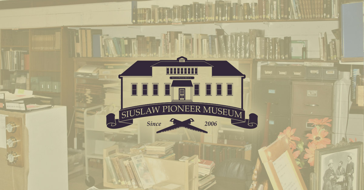 Research Library | Florence, OR History | Siuslaw Pioneer Museum
